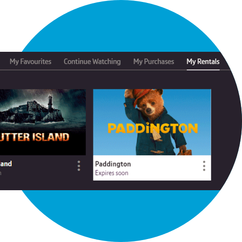 Finding and watching purchases and rentals on the EE TV app - Web | BT Help