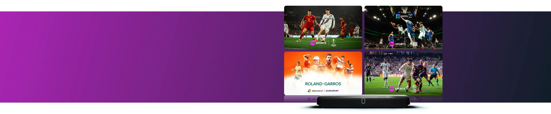 discovery+ Premium (incl. TNT Sports) | Contract Free TNT Sports | BT